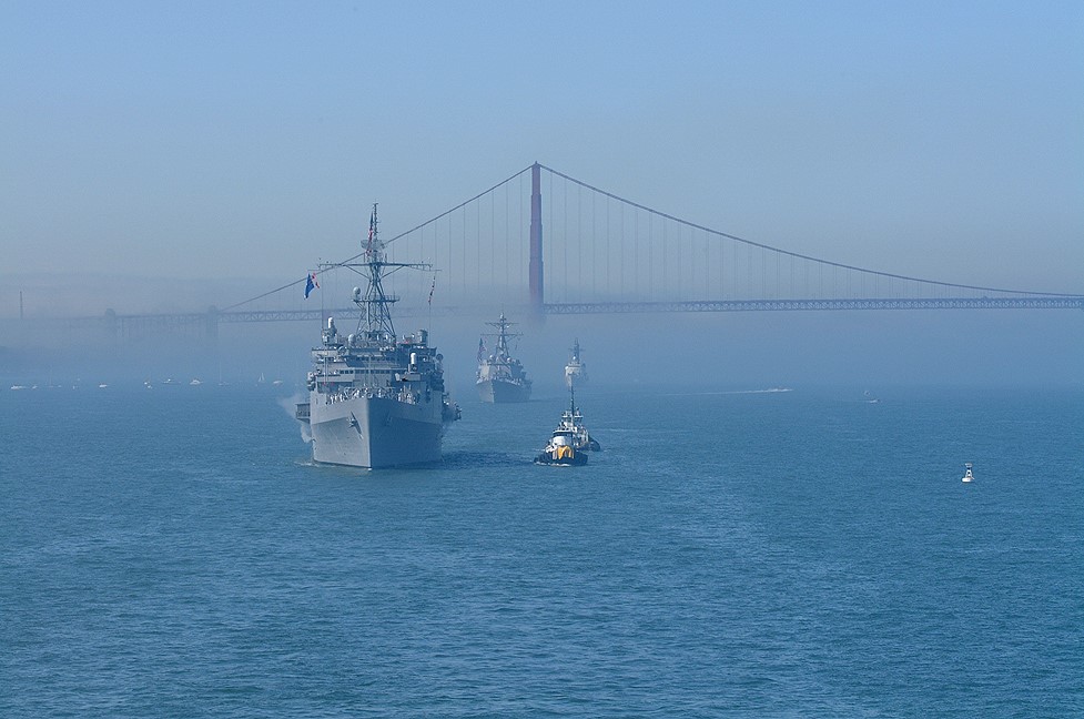parade of ships2 - San Francisco Fleet Week