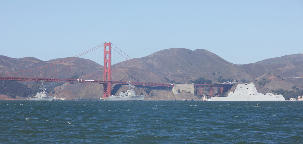 Parade of Ships - San Francisco Fleet Week